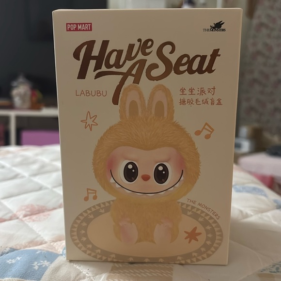 POP MART | Other | Authentic Pop Mart Labubu The Monsters Have A Seat ...